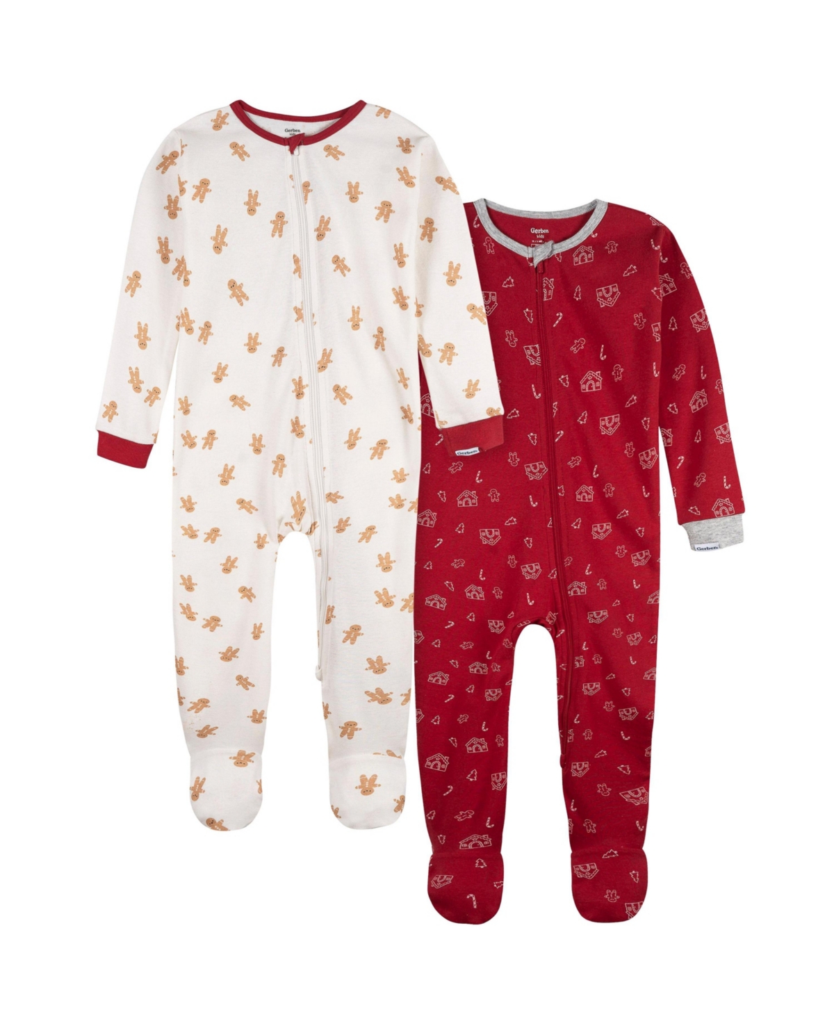 Click here for Gerber Baby Neutral 2-Piece Snug Fitting Footed Pa... prices