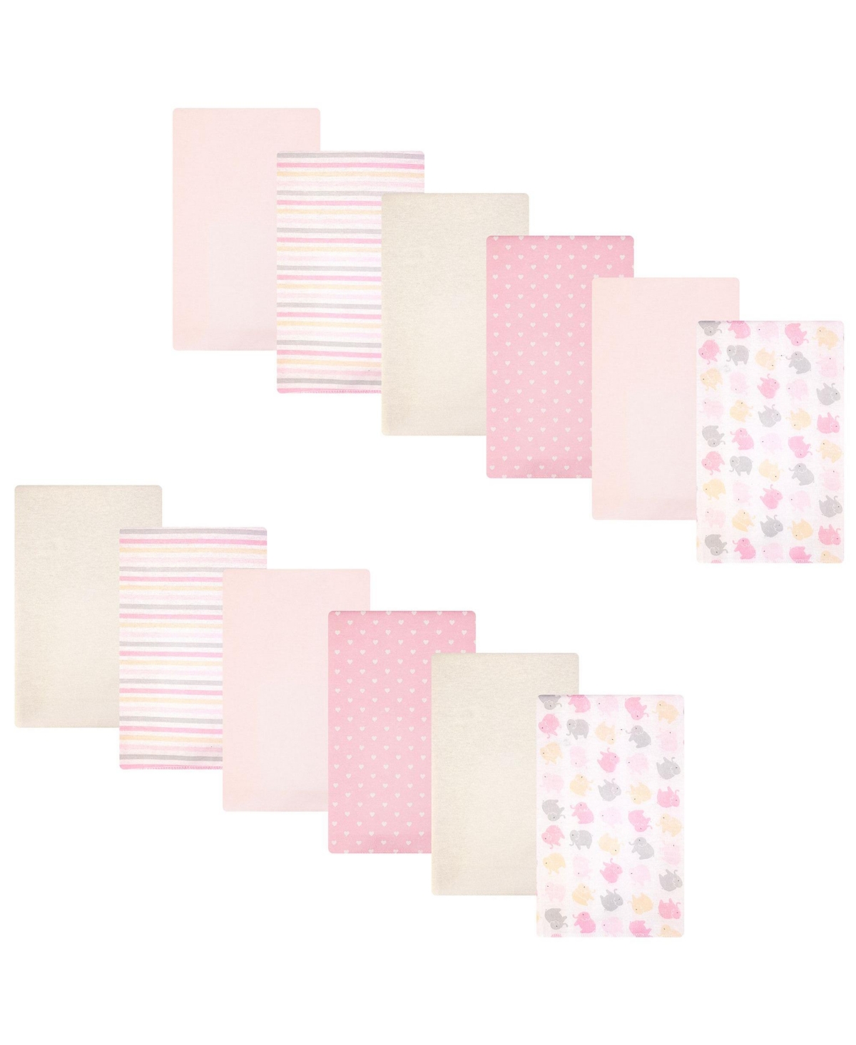 Click here for Hudson Baby Infant Girls Cotton Flannel Burp Cloth... prices