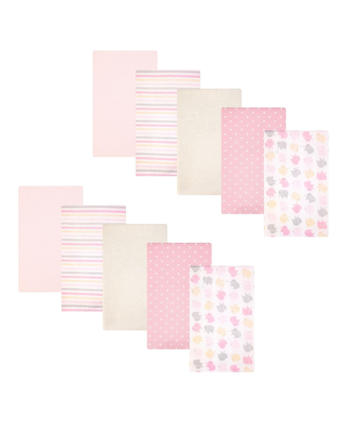 Click here for Hudson Baby Infant Girls Cotton Flannel Burp Cloth... prices