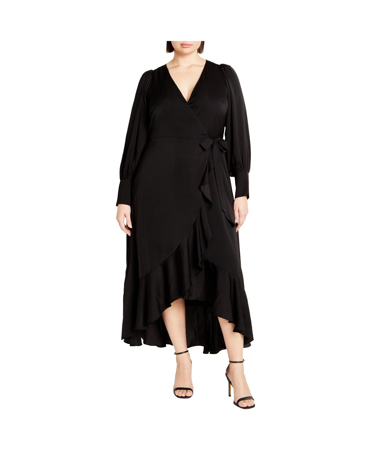 Click here for City Chic Womens Oki Maxi Dress - Black prices
