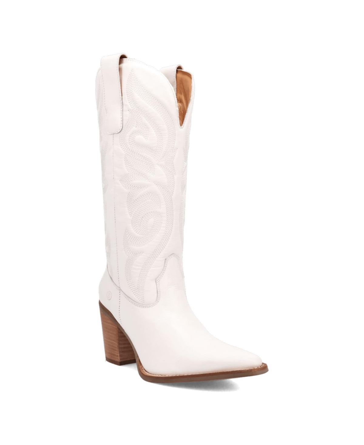 Click here for Dingo Womens Hensley Leather Boot - White prices