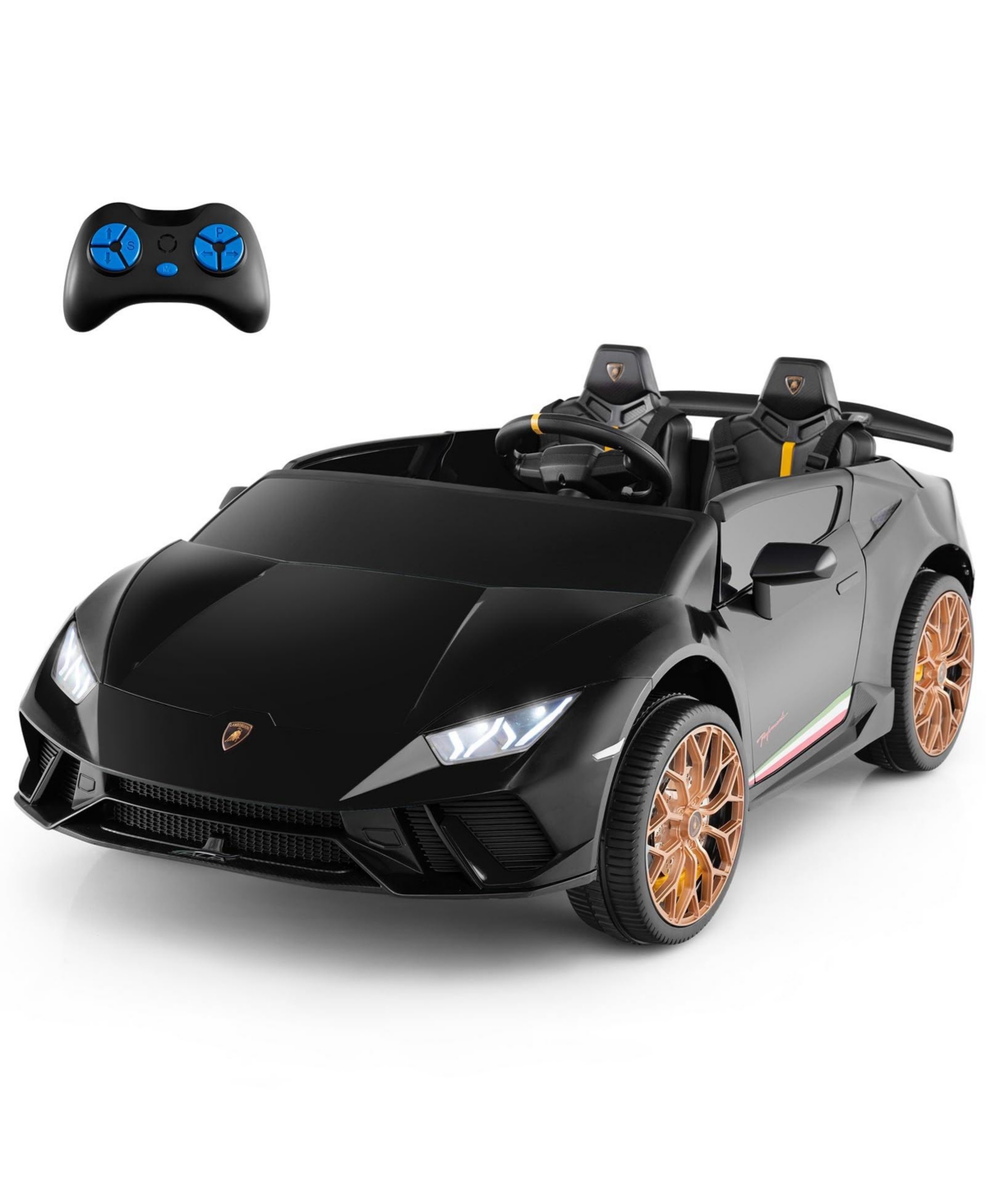 Click here for Mecale 24V Ride on Car for Kids 4WD 2-Seater Licen... prices