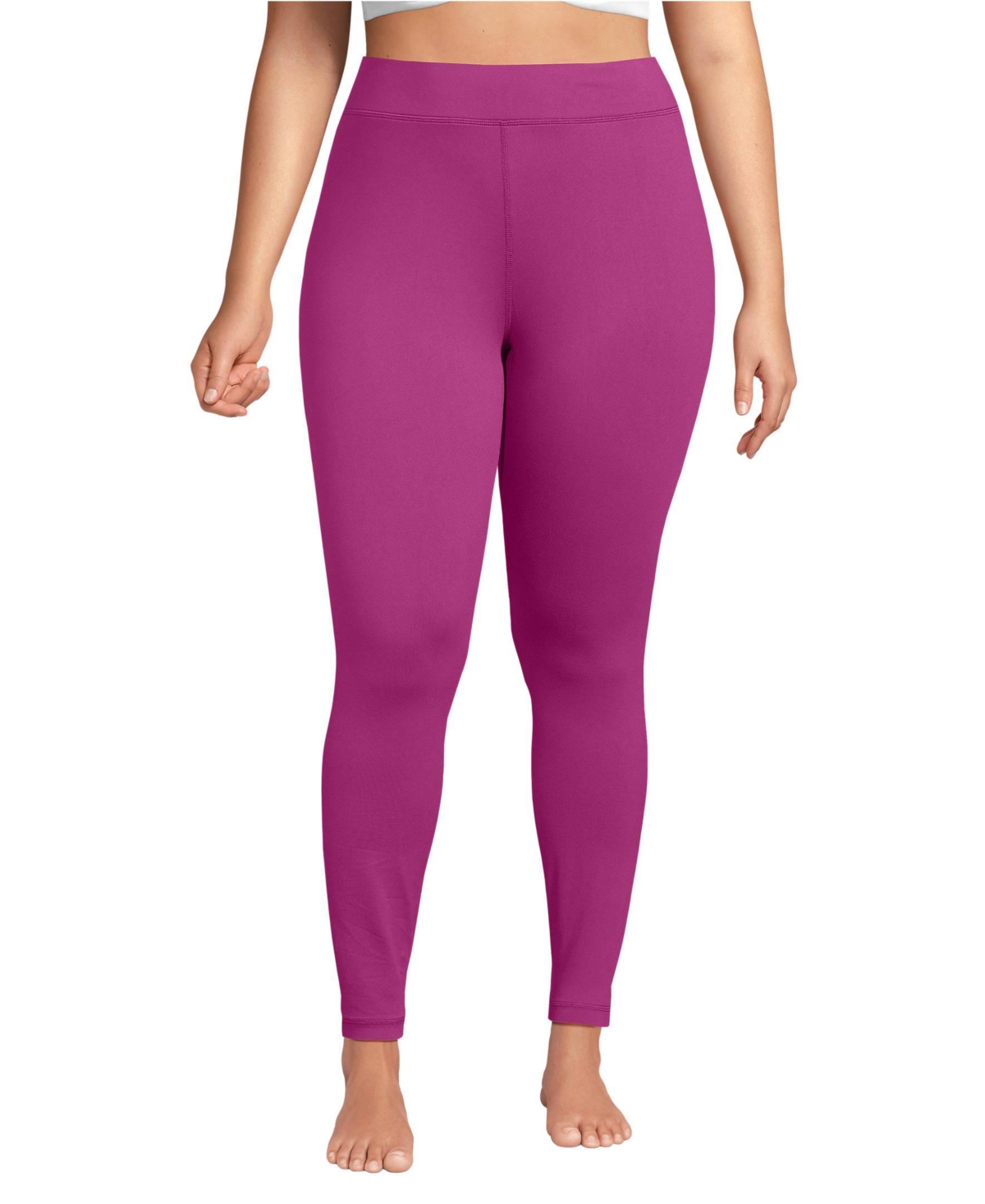 Click here for Lands End Womens Plus Size Baselayer Cozy Thermask... prices