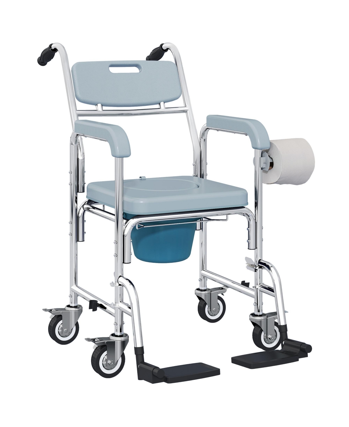 Click here for Shower Chair with Wheels  Bedside Commode Wheelcha... prices
