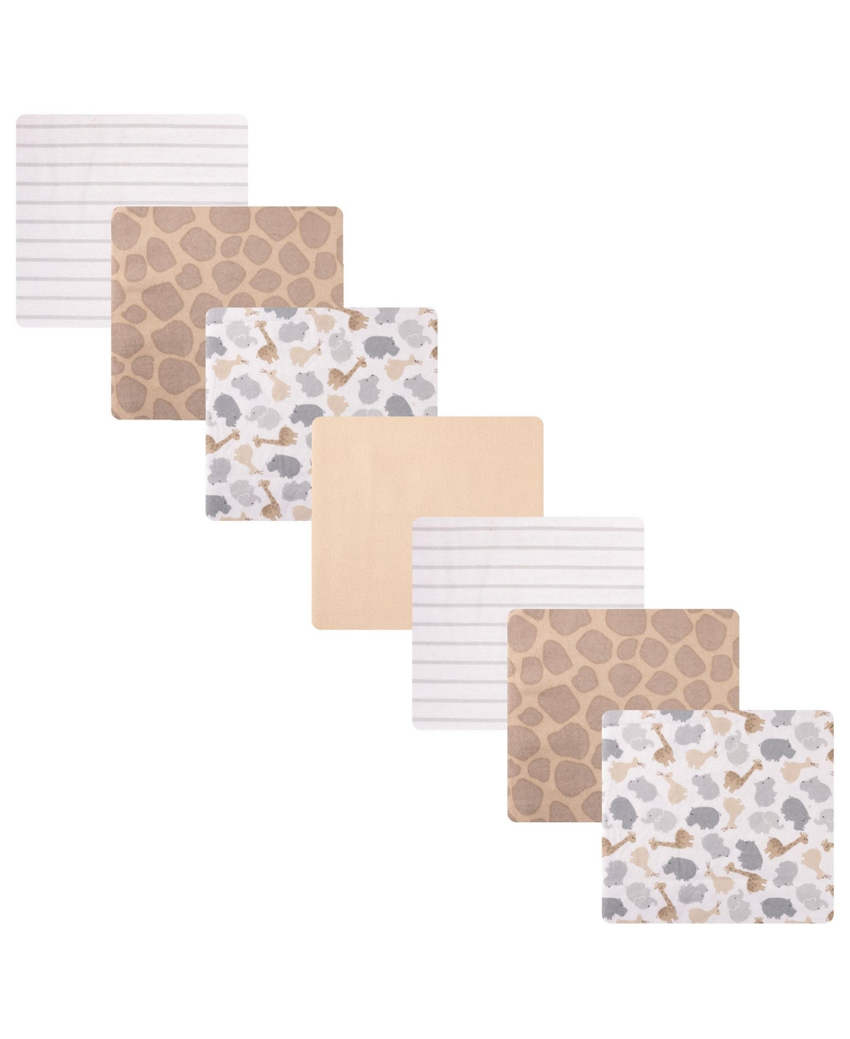 Click here for Hudson Baby Cotton Flannel Receiving Blankets 7-Pa... prices