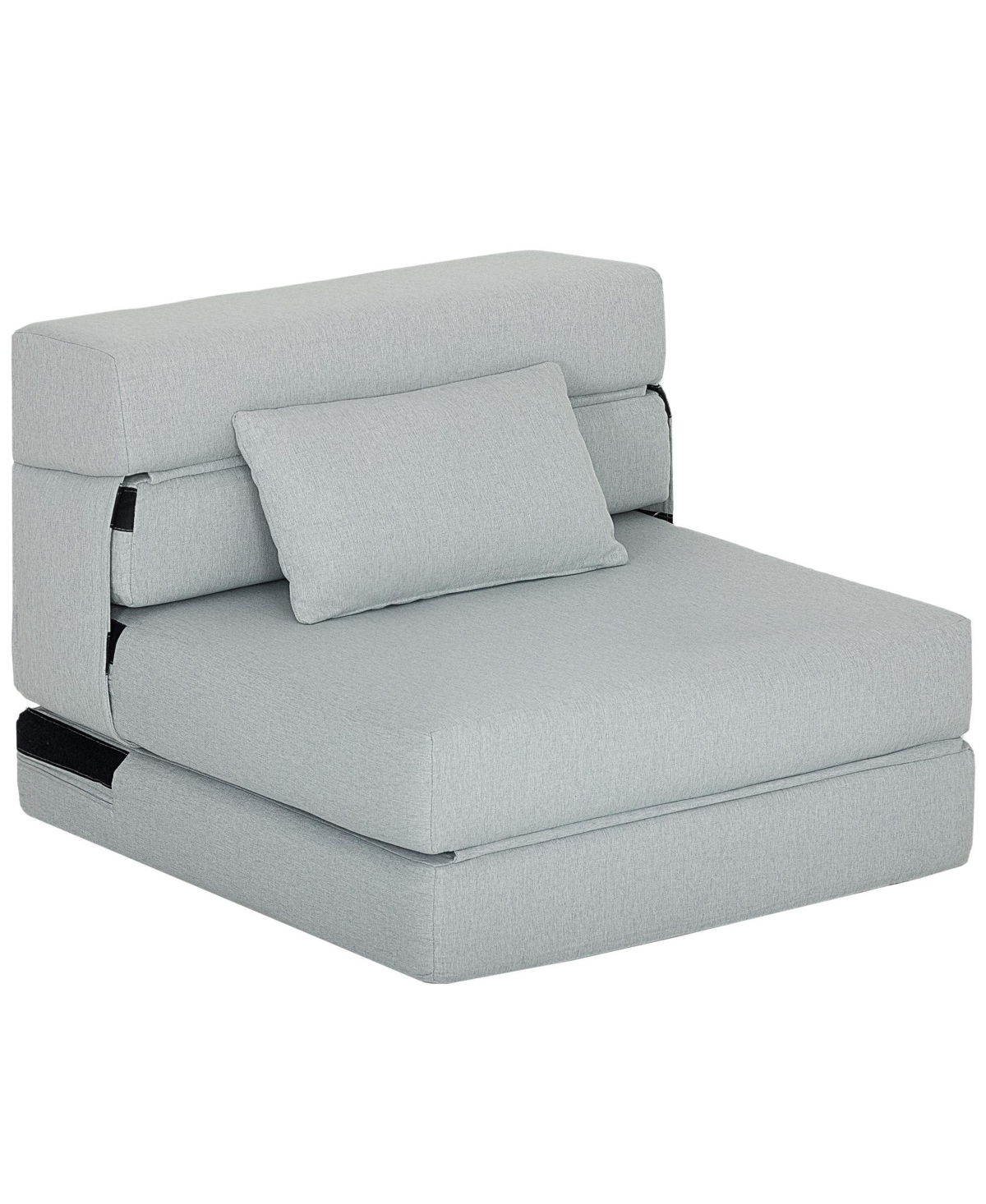 Click here for Homcom Folding Sofa Bed  Sleeper Chair with Pillow... prices