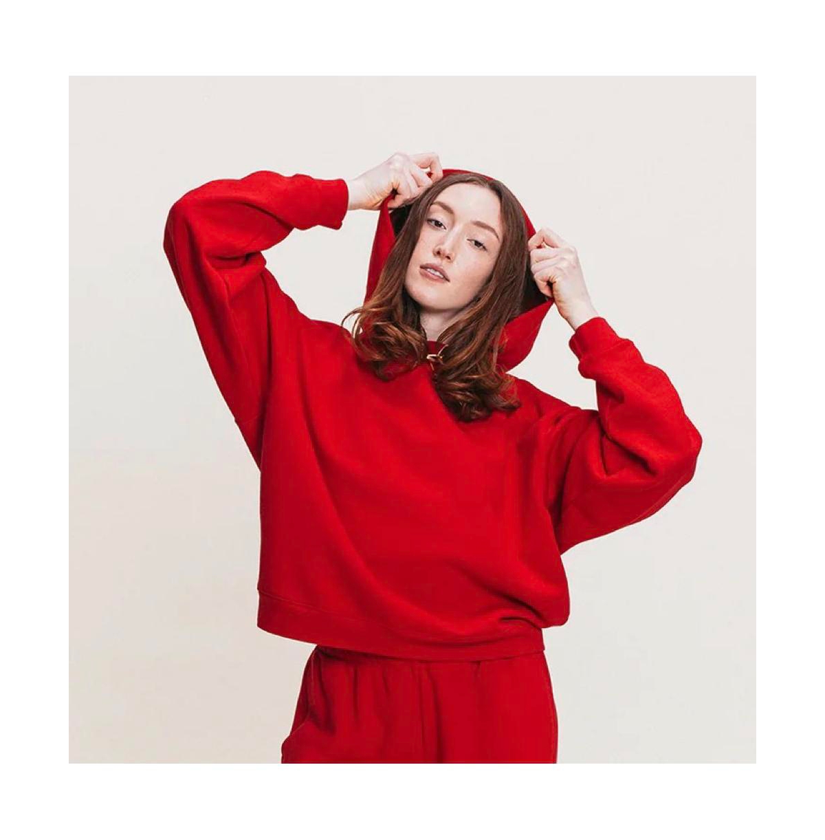 Click here for Ocio Womens Organic Cotton Teddy Oversized Hoodie... prices