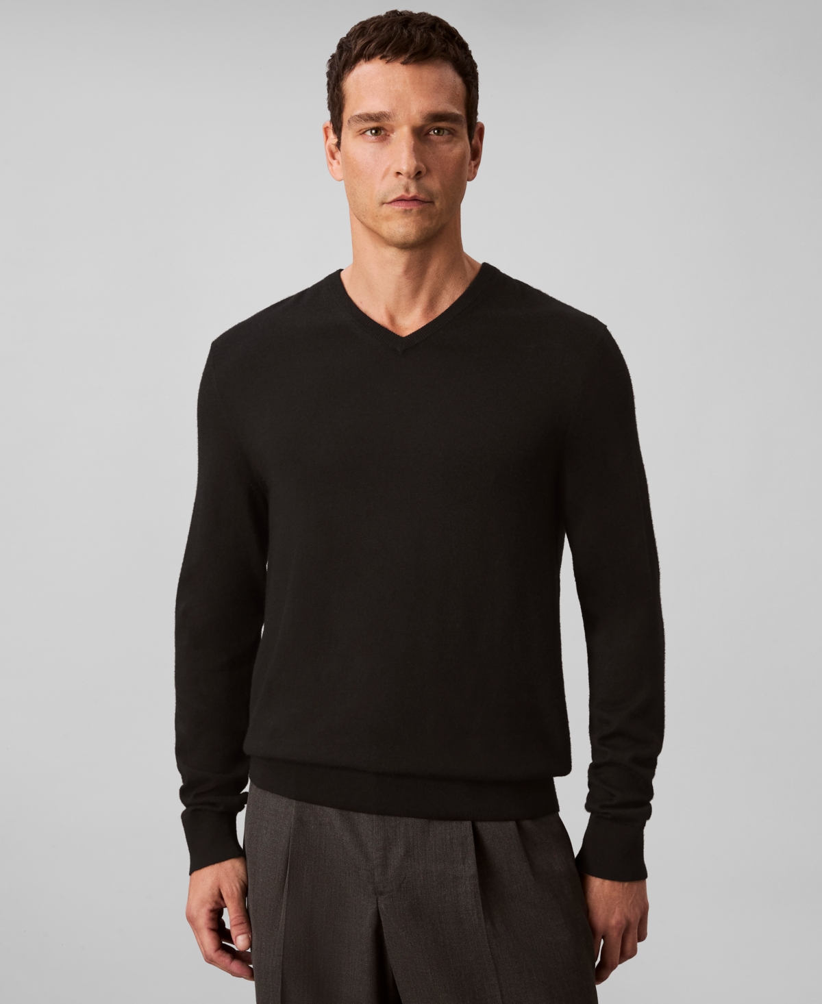 Click here for Calvin Klein Mens Merino Wool Blend V-Neck Sweater... prices