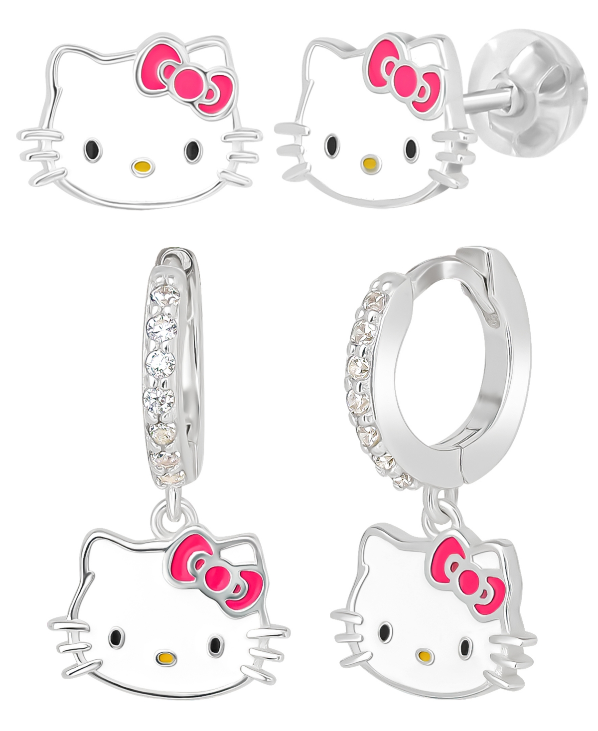 Click here for Macys 2-Pc. Cubic Zirconia Drop and Stud Earrings... prices