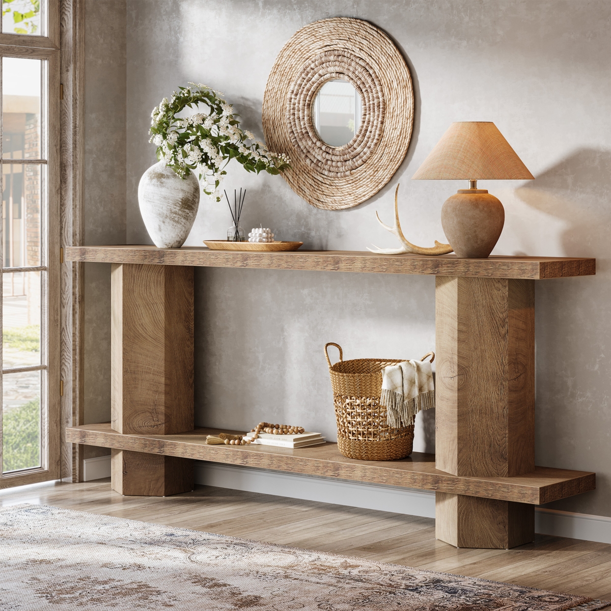 Click here for Tribesigns 71-Inch Long Console Table for Entryway... prices