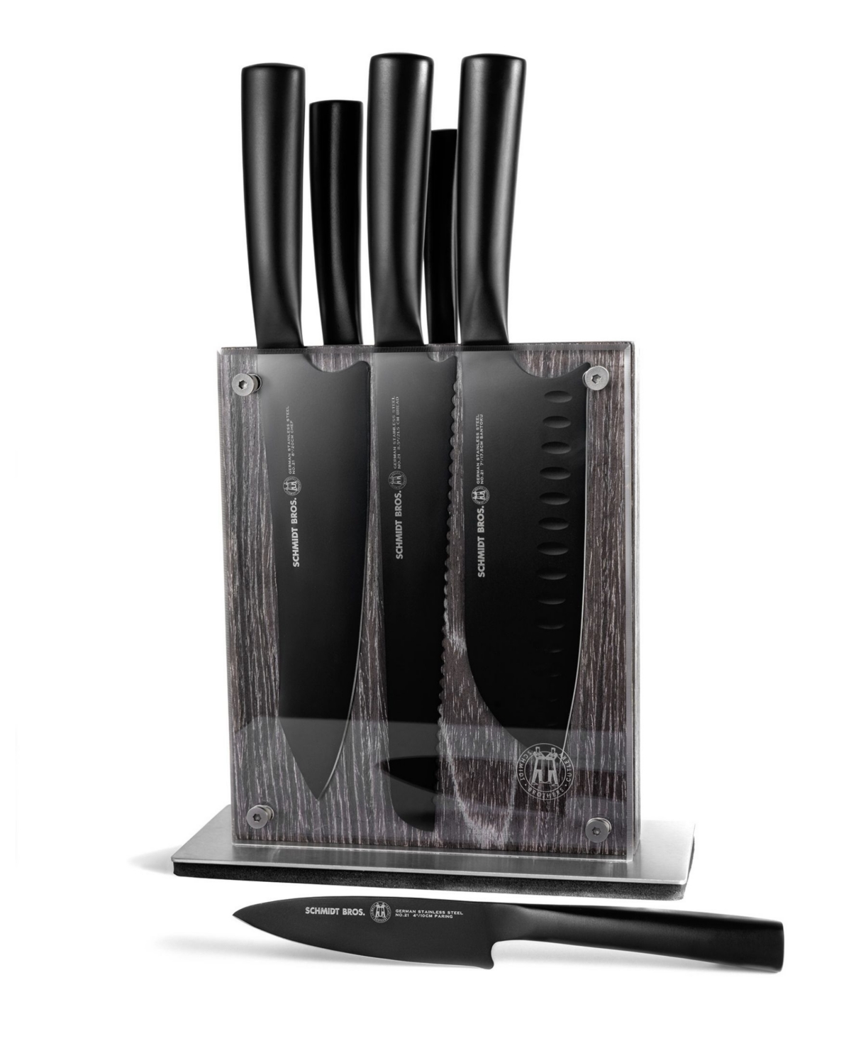 Click here for Schmidt Brothers Cutlery Jet 7-Pc. Knife Block Set... prices