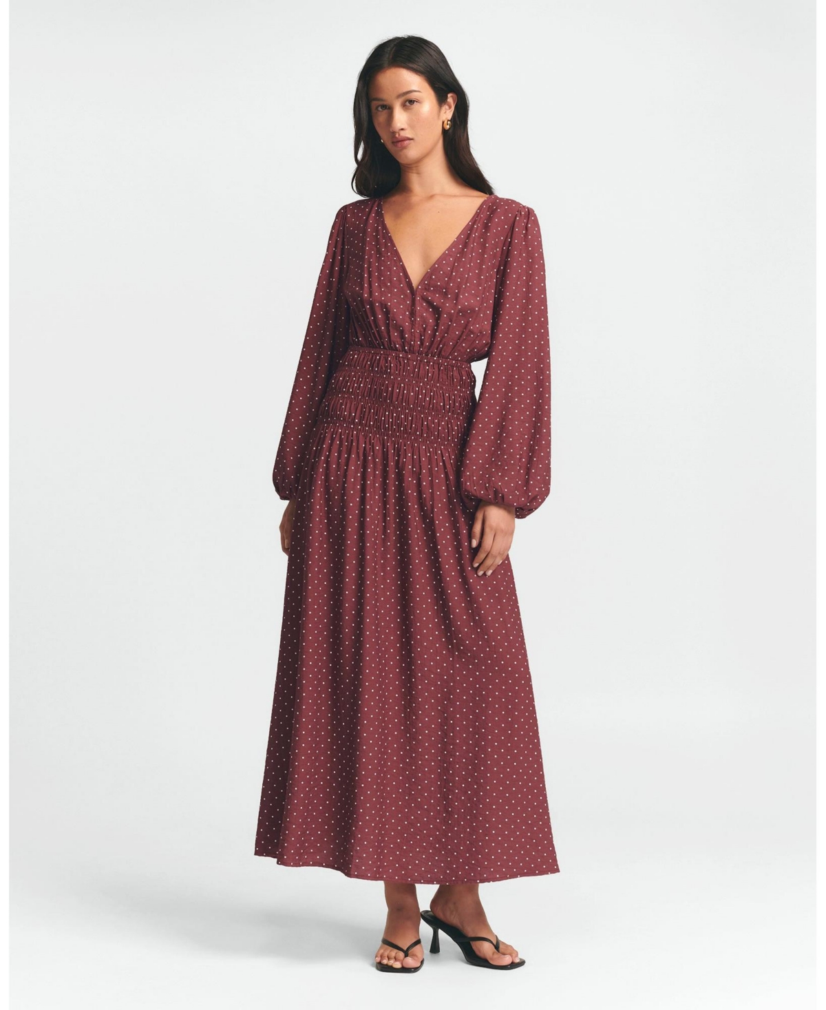 Click here for St Mrlo Womens May Gather Dress - Crimson spot prices