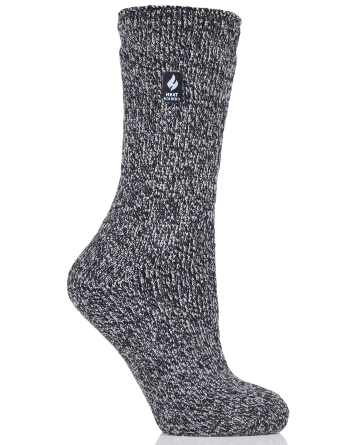 Click here for Heat Holders Womens Primrose Twist Crew Socks - Bl... prices