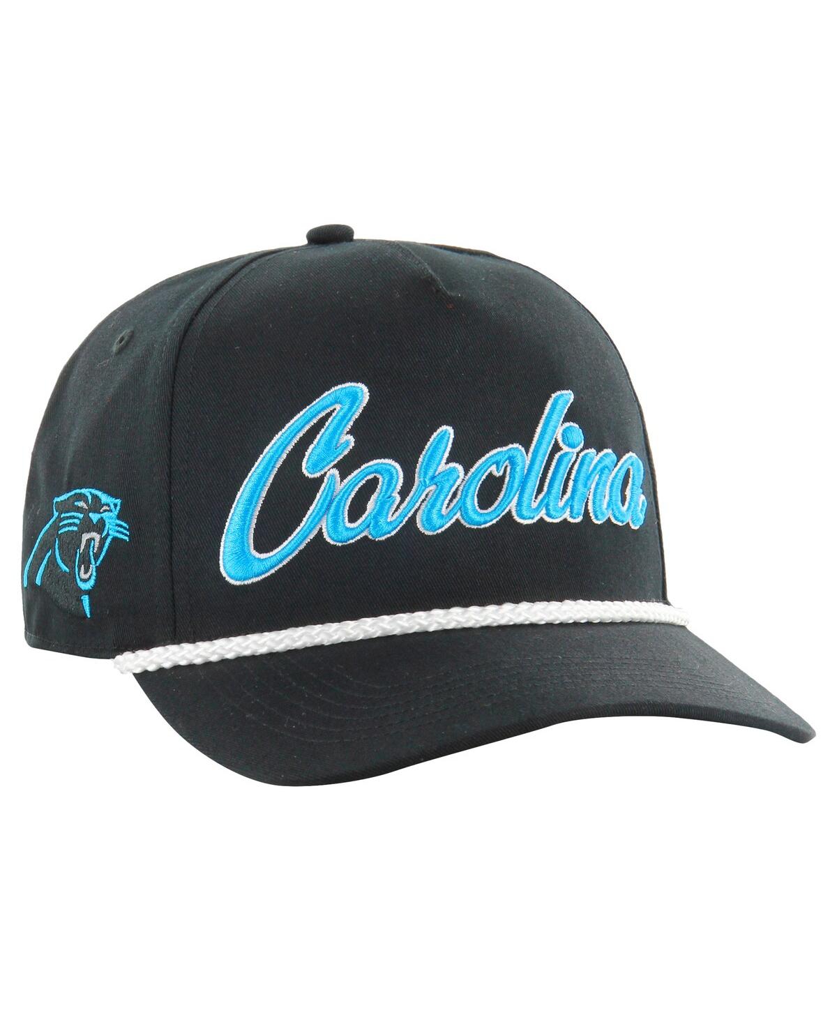 Click here for 47 Brand Mens Black Carolina Panthers Overhand Hit... prices