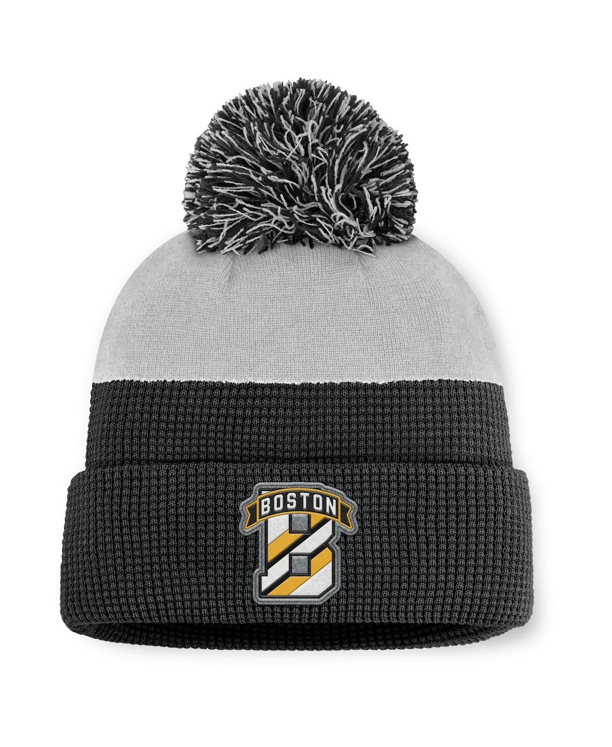 Click here for Fanatics Mens Black/Gray Boston Bruins Authentic P... prices