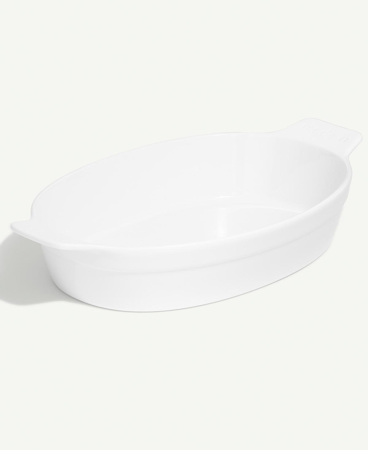 Click here for Made In Stainless Steel 6.6 Oval Baking Dish - Whi... prices