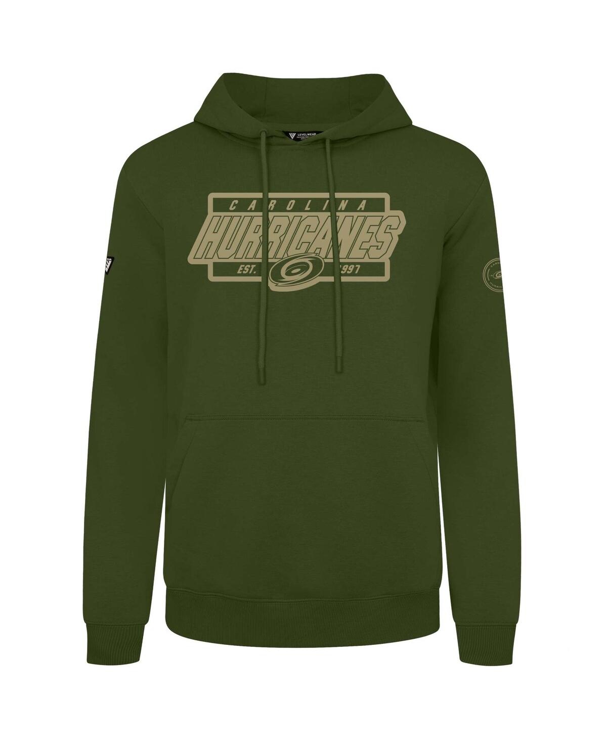 Click here for Levelwear Mens Olive Carolina Hurricanes Podium Pu... prices