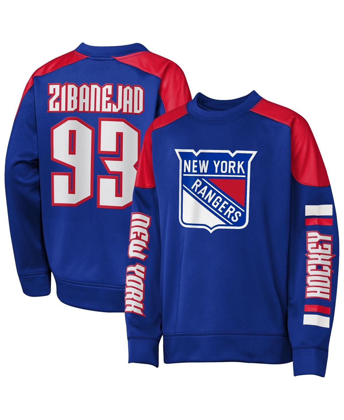 Click here for Outerstuff Big Boys and Girls Mika Zibanejad Blue... prices