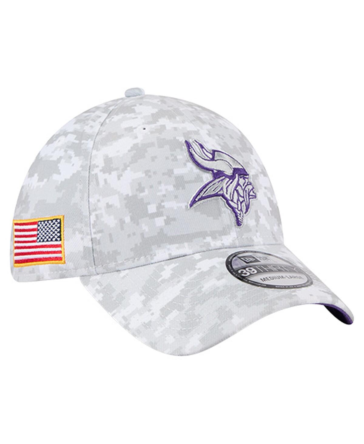 Click here for New Era Mens White Minnesota Vikings 2025 Salute t... prices