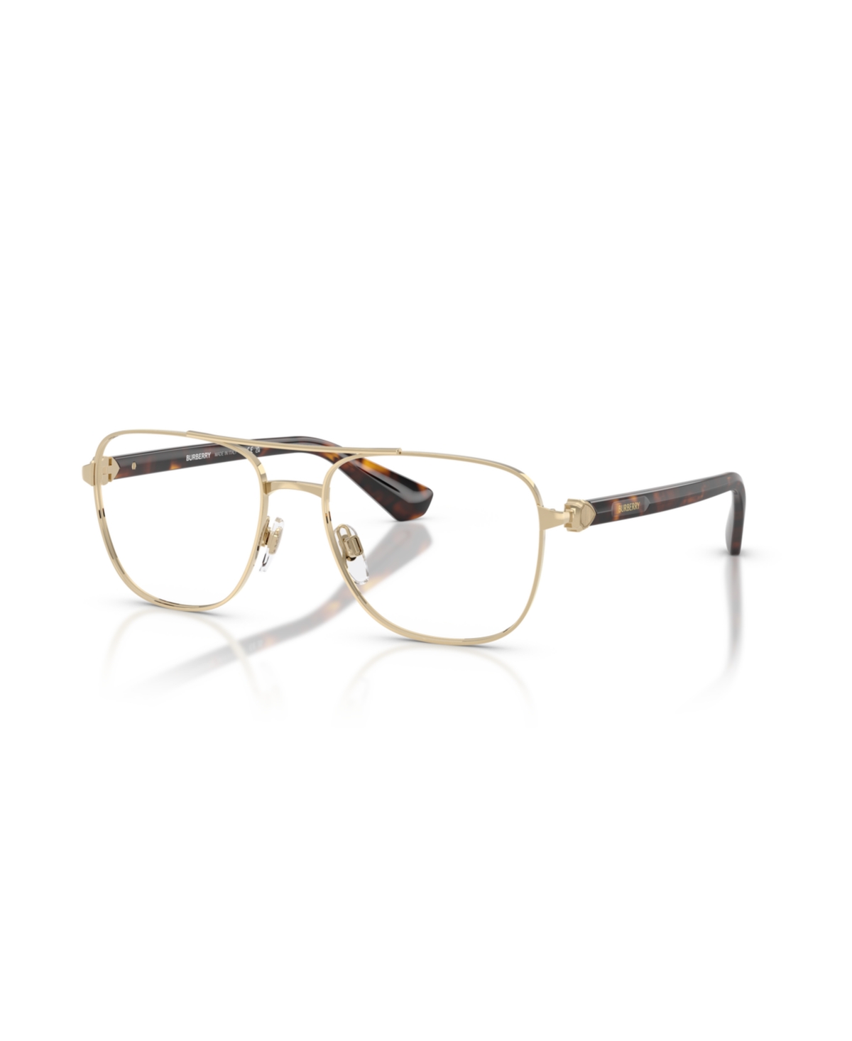 Click here for Burberry Mens Aviator Eyeglasses  BE1396 - Light G... prices