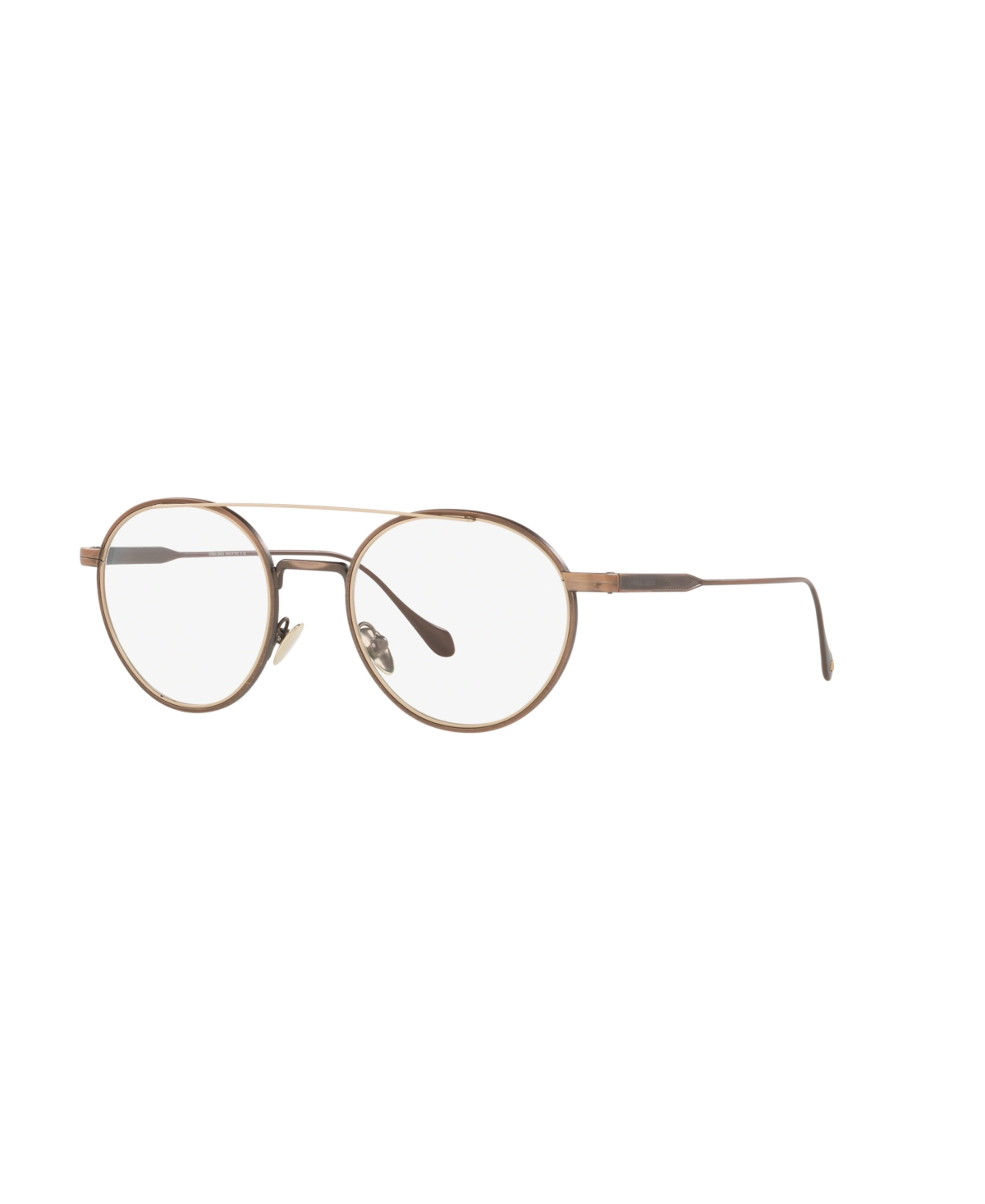Click here for Giorgio Armani Mens Round Eyeglasses  AR5089 - Bru... prices