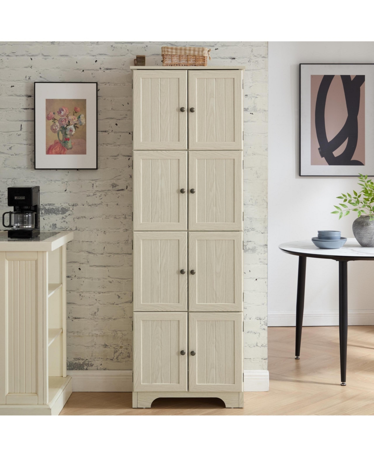 Click here for Casainc 72.4" Tall Storage Cabinet with 8 Doo... prices