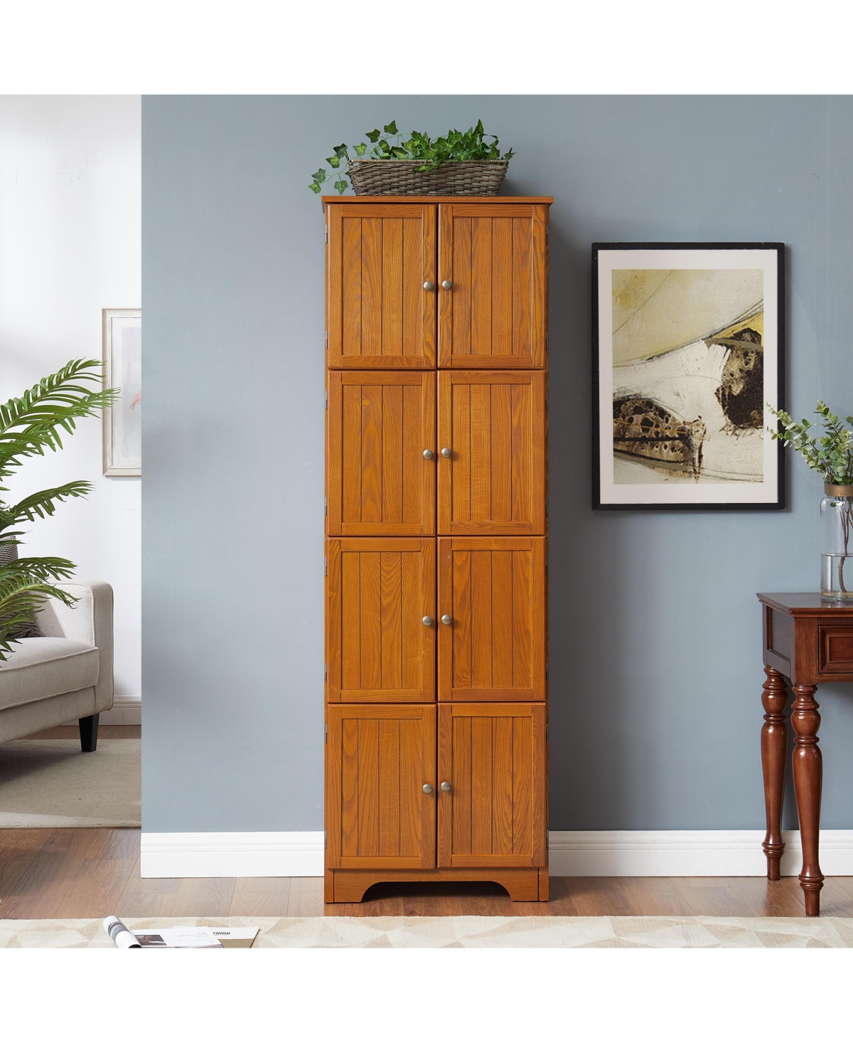 Click here for Casainc 72.4" Tall Storage Cabinet with 8 Doo... prices