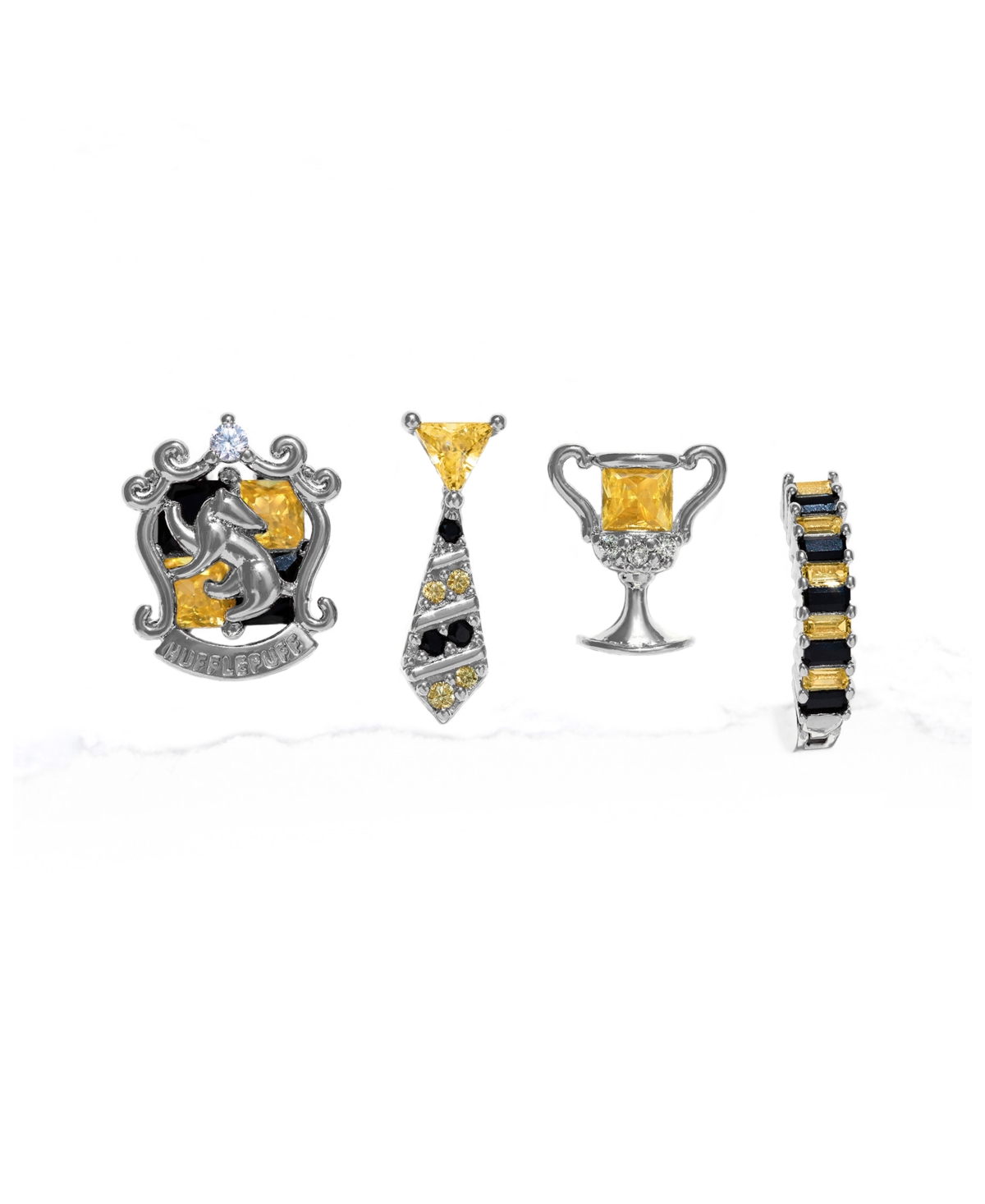 Click here for Girls Crew Harry Potter Hufflepuff House Crystal E... prices