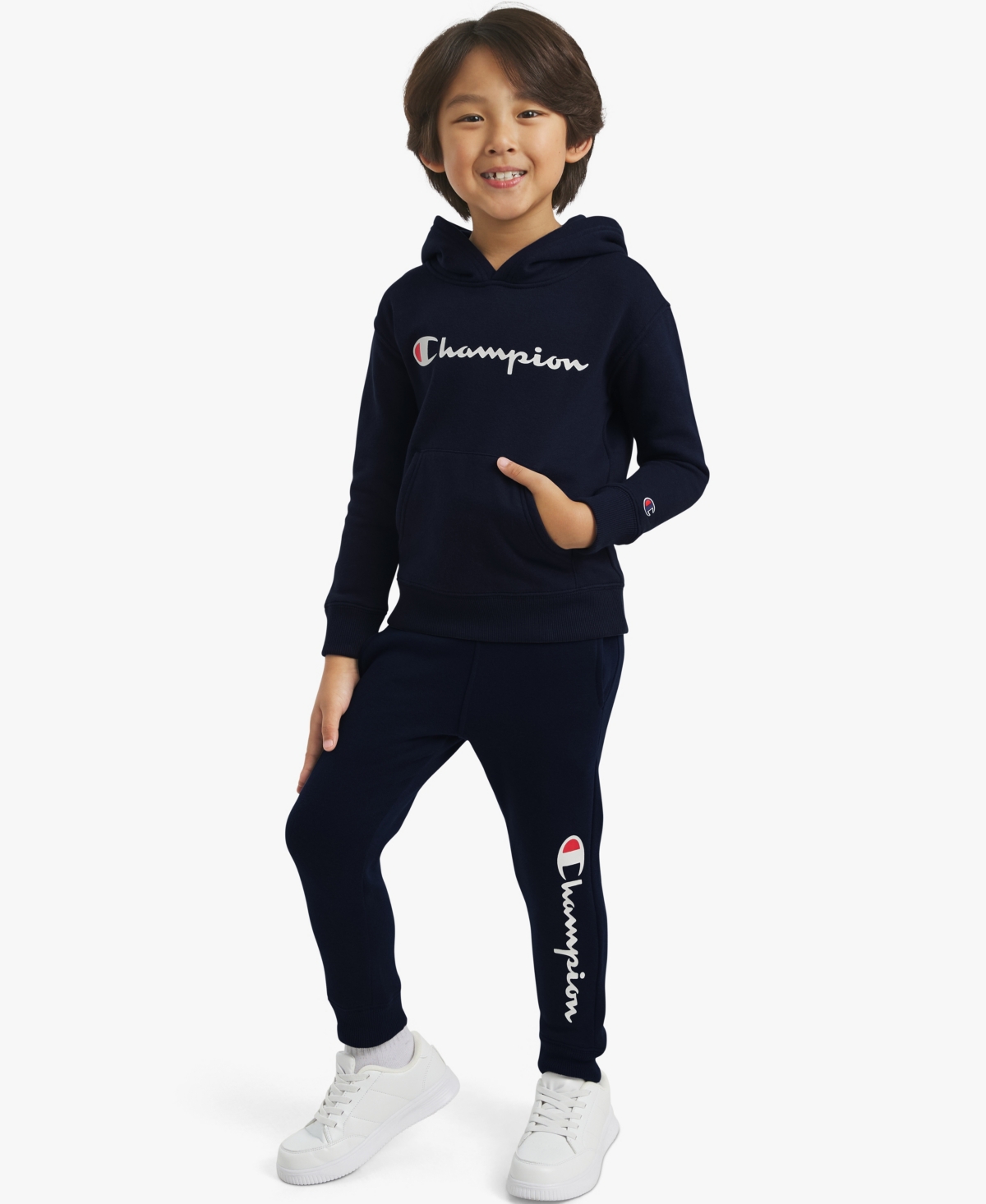 Click here for Champion Boys 4-7 Long-Sleeve Hoodie and Pants  2-... prices