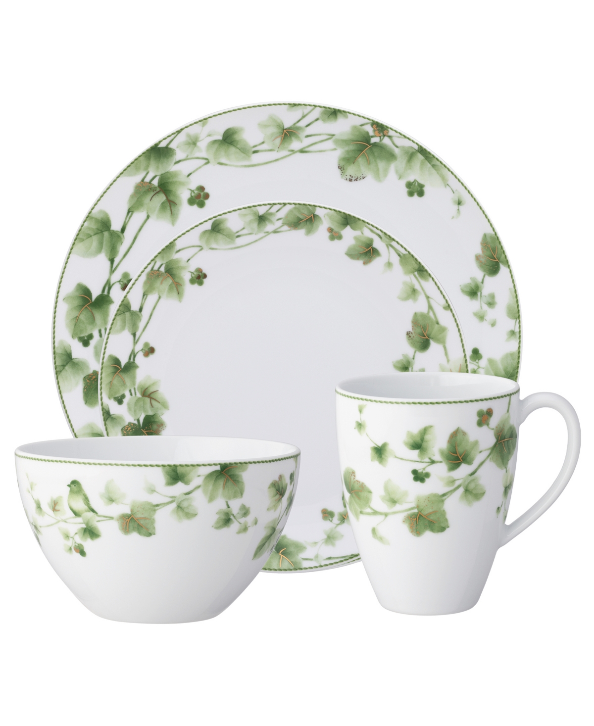 Click here for Noritake Ivy Whisper 4-Pc. Place Setting  Service... prices