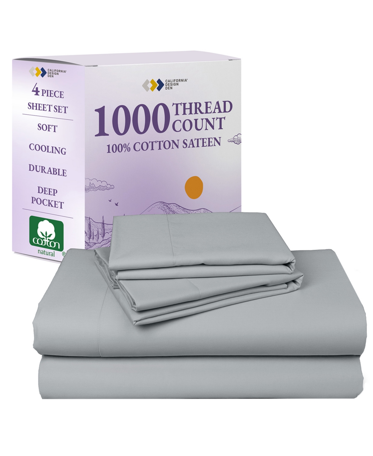 Click here for Luxury 1000 Thread Count Bed Sheets Set - 100 Cott... prices