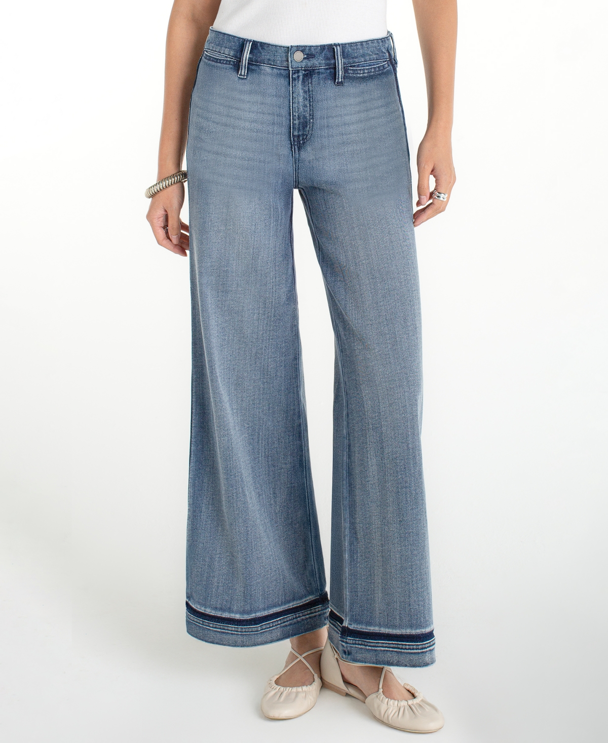 Click here for Liverpool Los Angeles Petite Super Stride Wide-Leg... prices