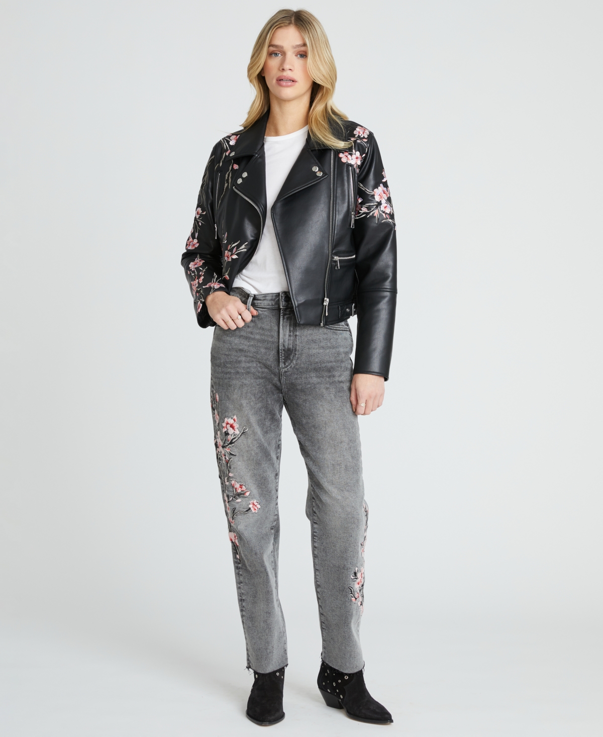 Click here for Driftwood Womens High-Rise Straight-Leg Jeans - Gr... prices