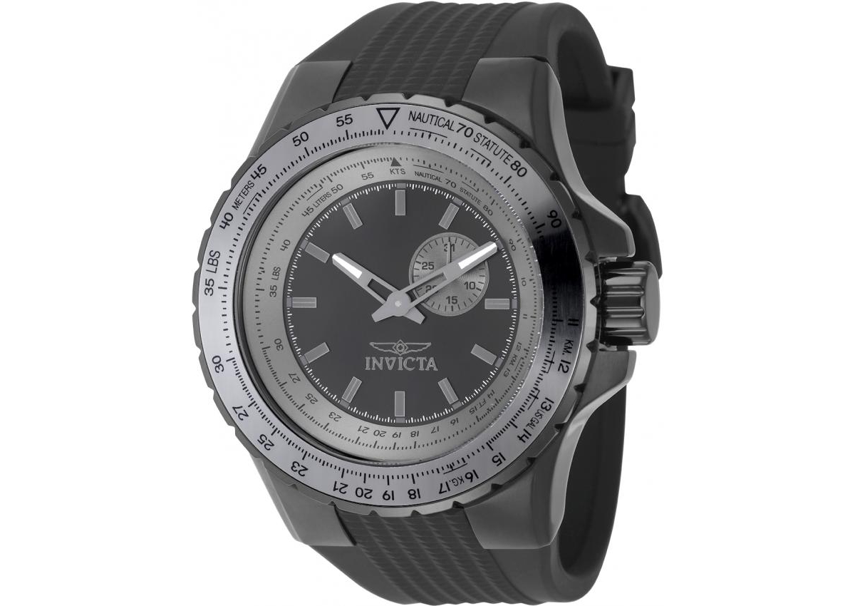 Click here for Invicta Mens 49728 Aviator Quartz VD72 Black Dial... prices