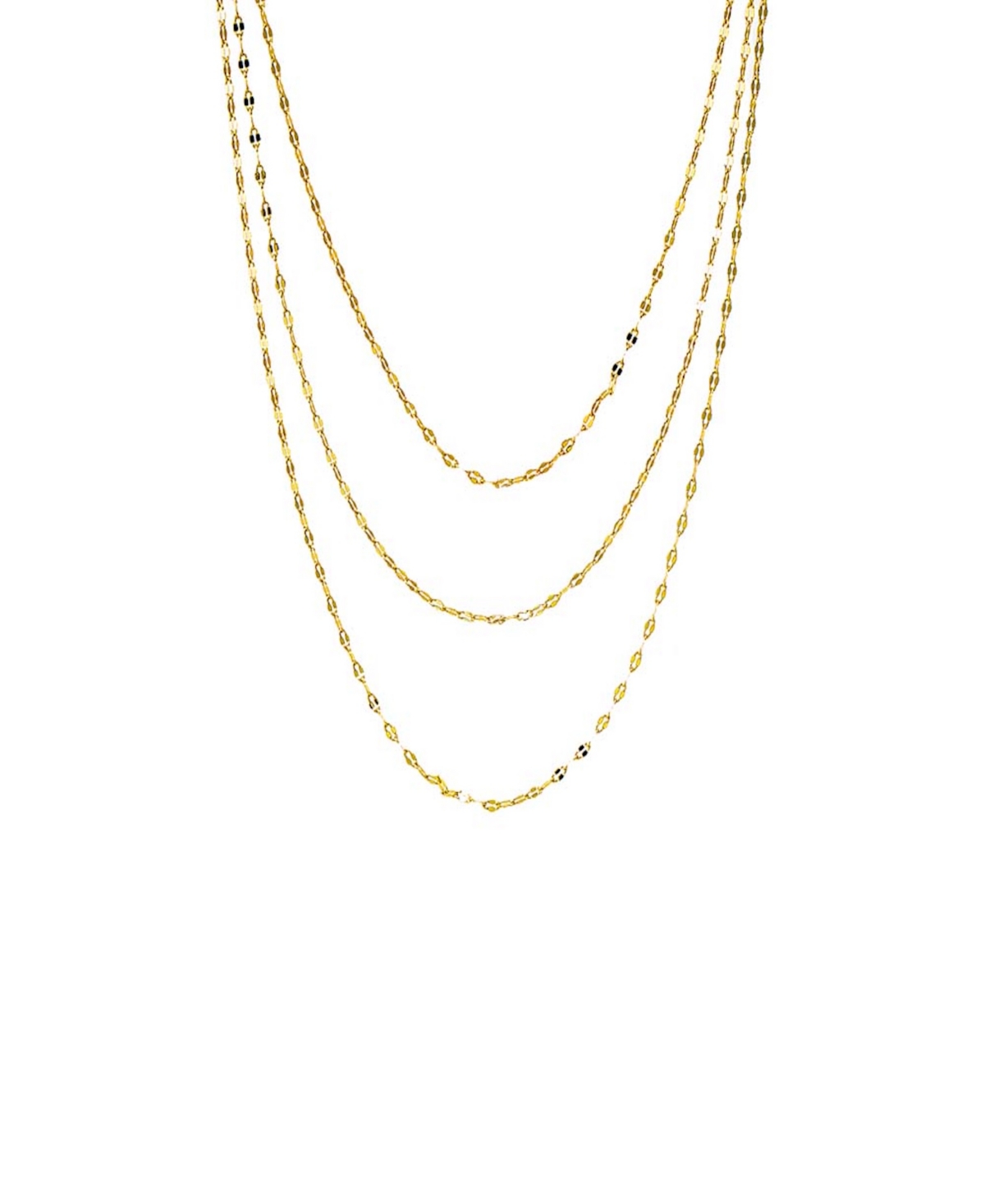 Click here for by Adina Eden Shiny Baby Mariner Gold Plated Chain... prices
