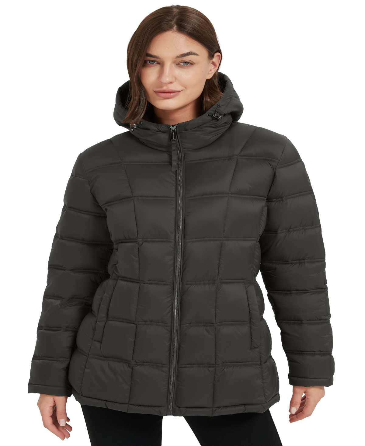 Click here for Hawke & Co. Womens Quilt Puffer Jacket - Peat prices