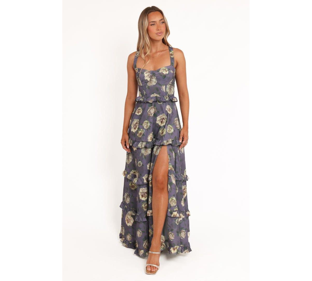 Click here for Petal and Pup Womens Lillee Tiered Maxi Dress - La... prices