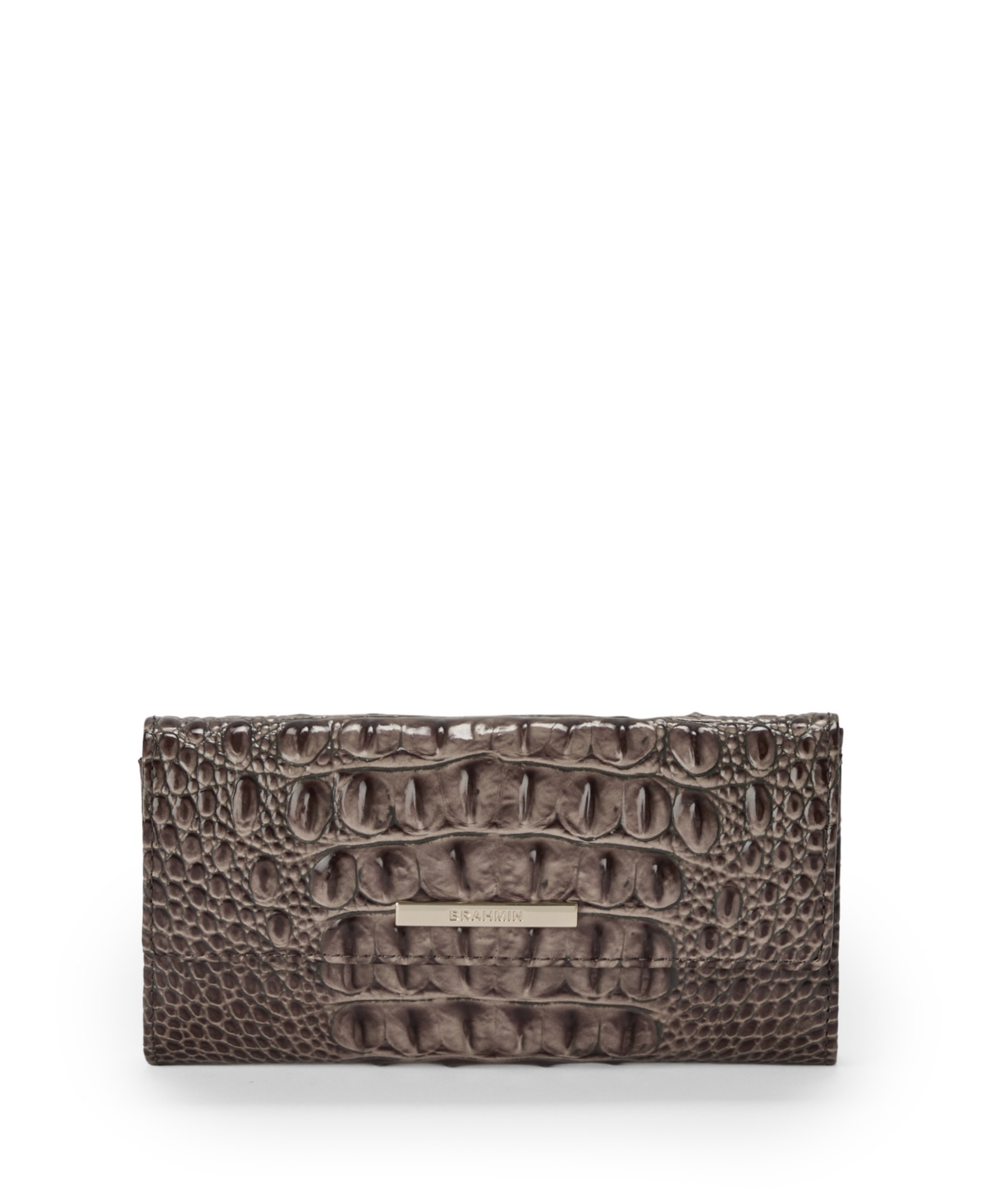 Click here for Brahmin Cordelia Embossed Leather Wallet - Smokey... prices