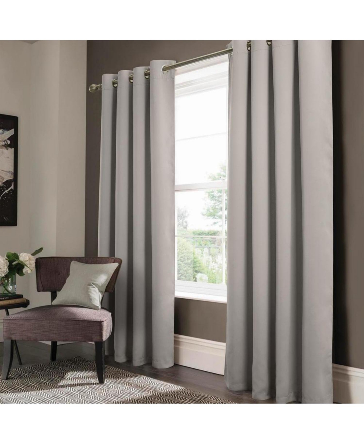 Click here for Olivia Gray Anchorage Blackout Grommet Single Curt... prices