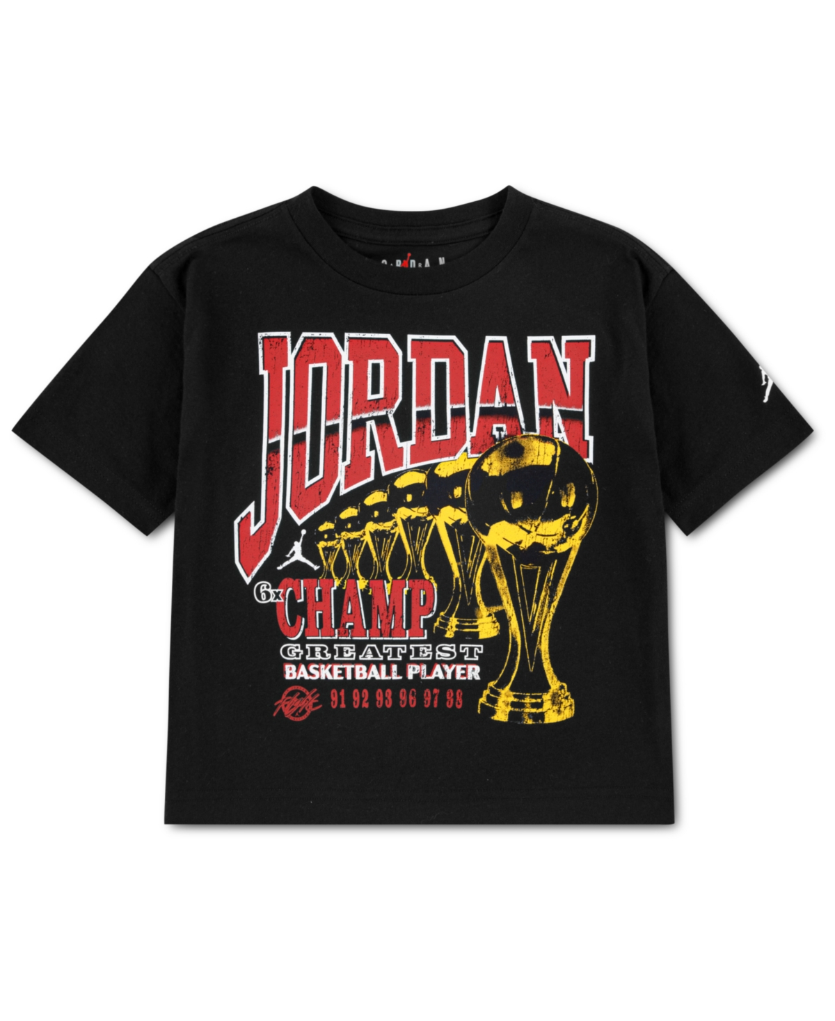 Click here for Jordan Boys 8-20 Graphic Print Dropped Shoulders C... prices