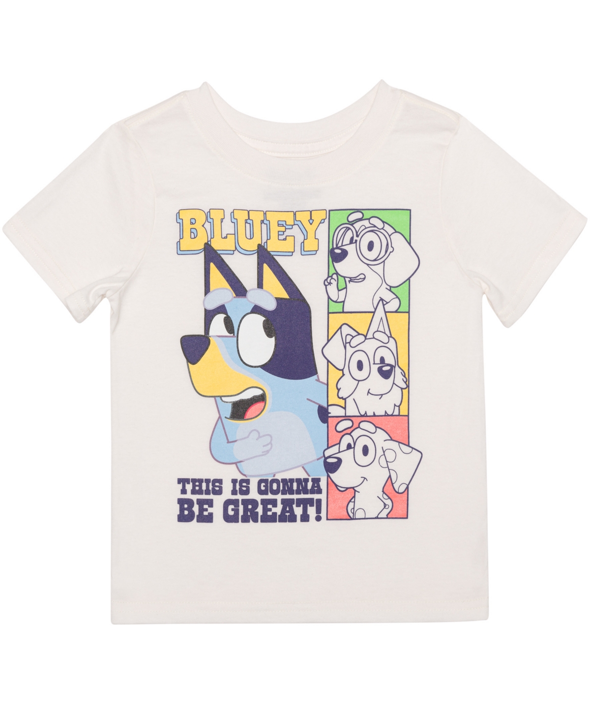 Click here for Bluey Boys Toddler 2T-5T Gonna Be Great Short-Slee... prices