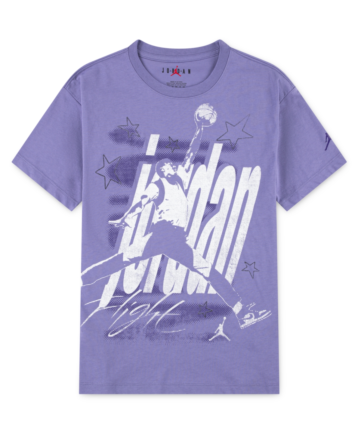 Click here for Jordan Girls 7-16 Syline All Star T-shirt - Purple prices