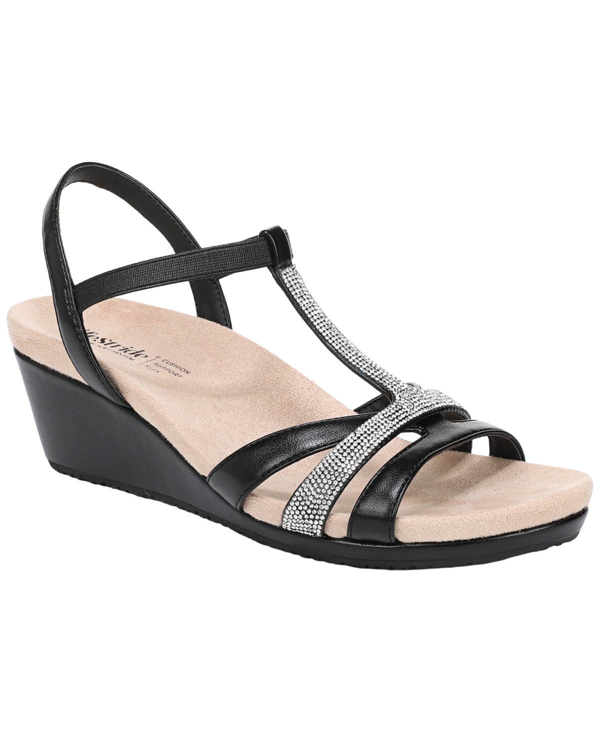Click here for LifeStride Womens Mimosa Strappy Sandals - Black prices