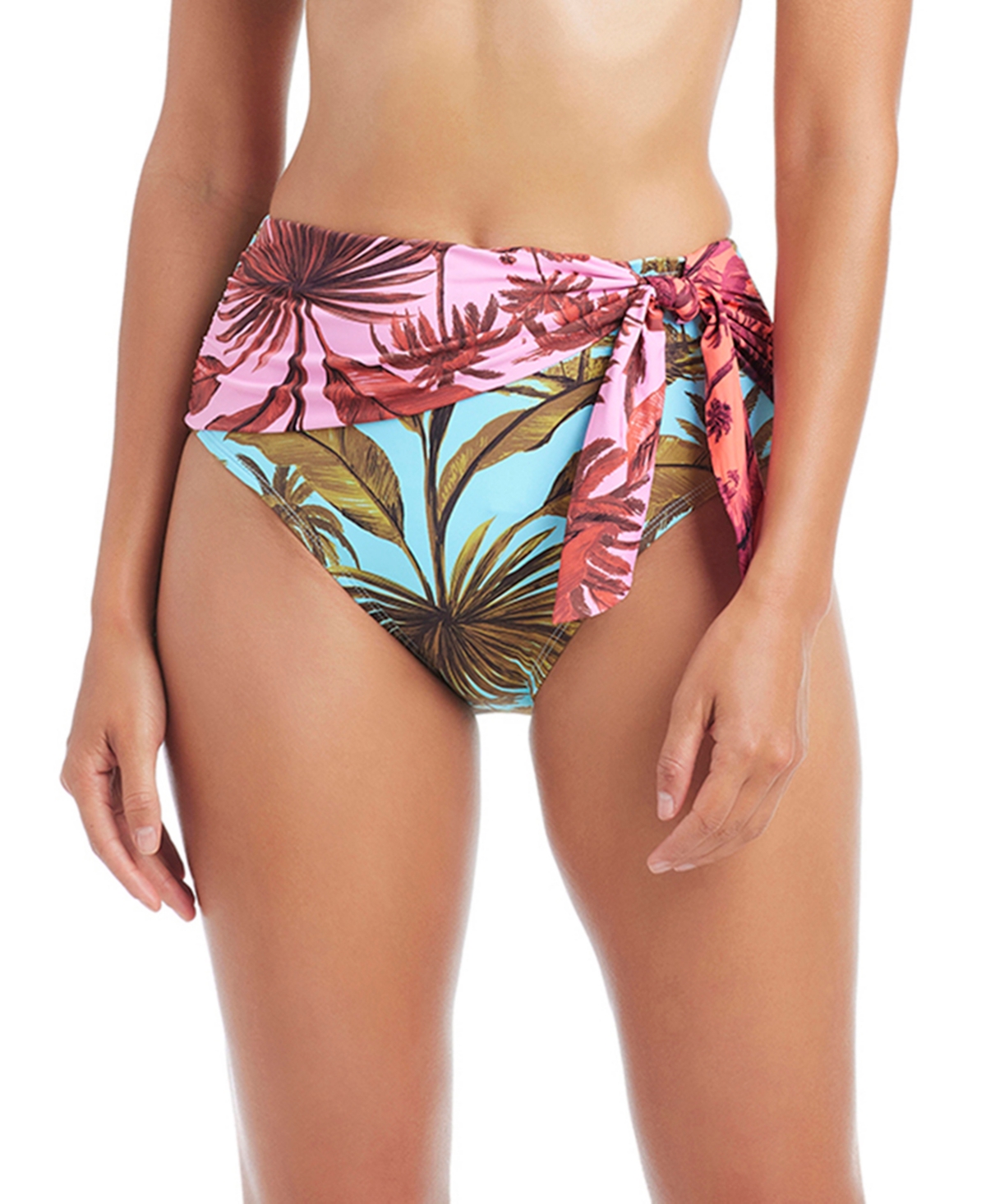 Click here for Bleu by Rod Beattie Womens Lotus High Waist Tie De... prices