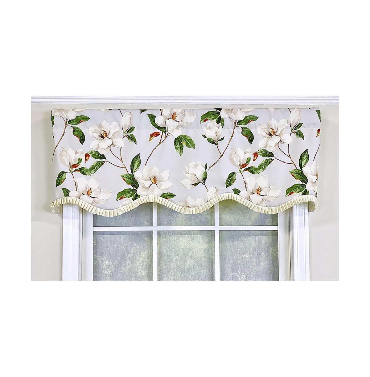 Click here for Rlf Home Magnolia Ruffled Provance Valance 3inch R... prices