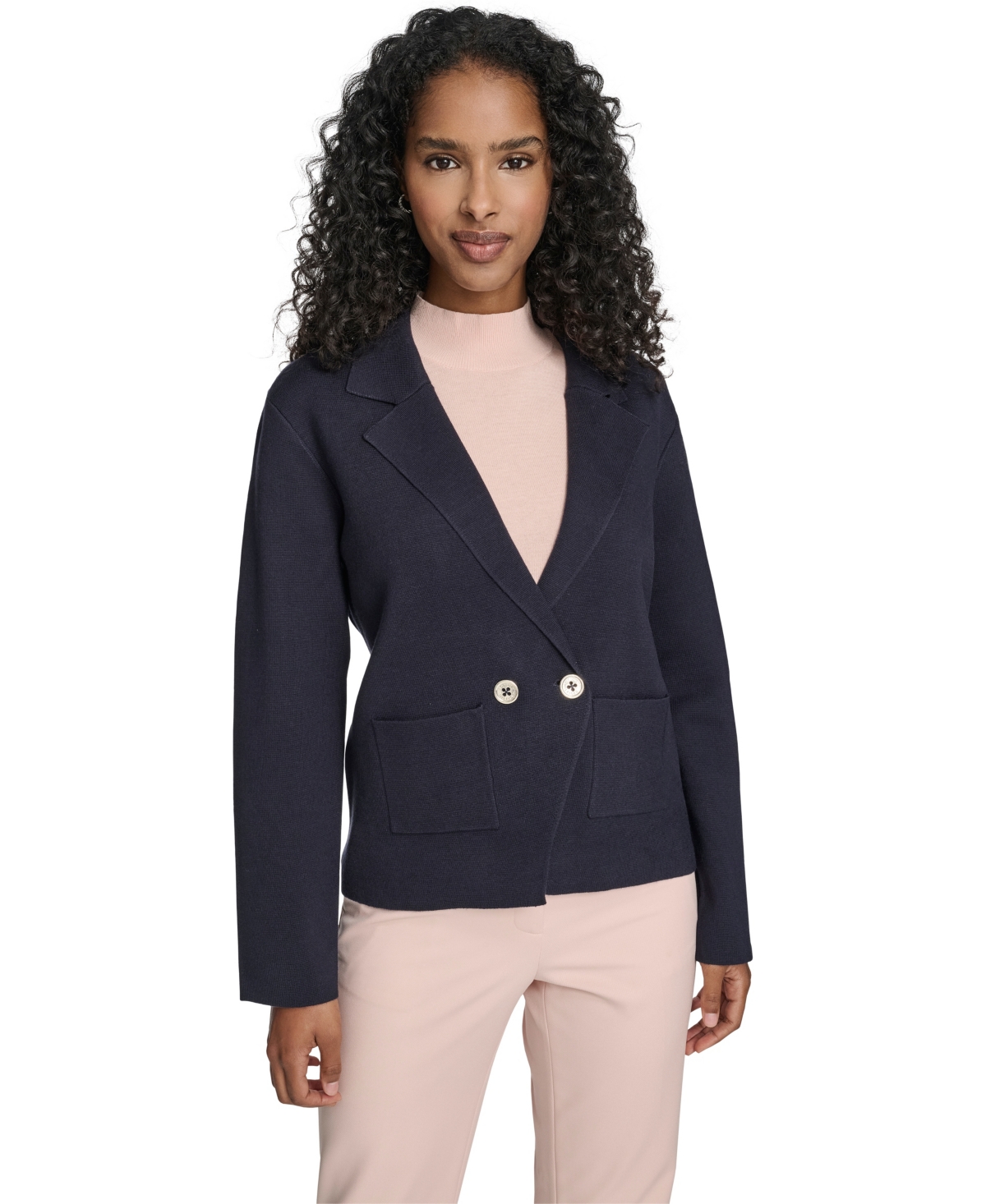 Click here for Tommy Hilfiger Womens Double Breasted Peak Lapel S... prices