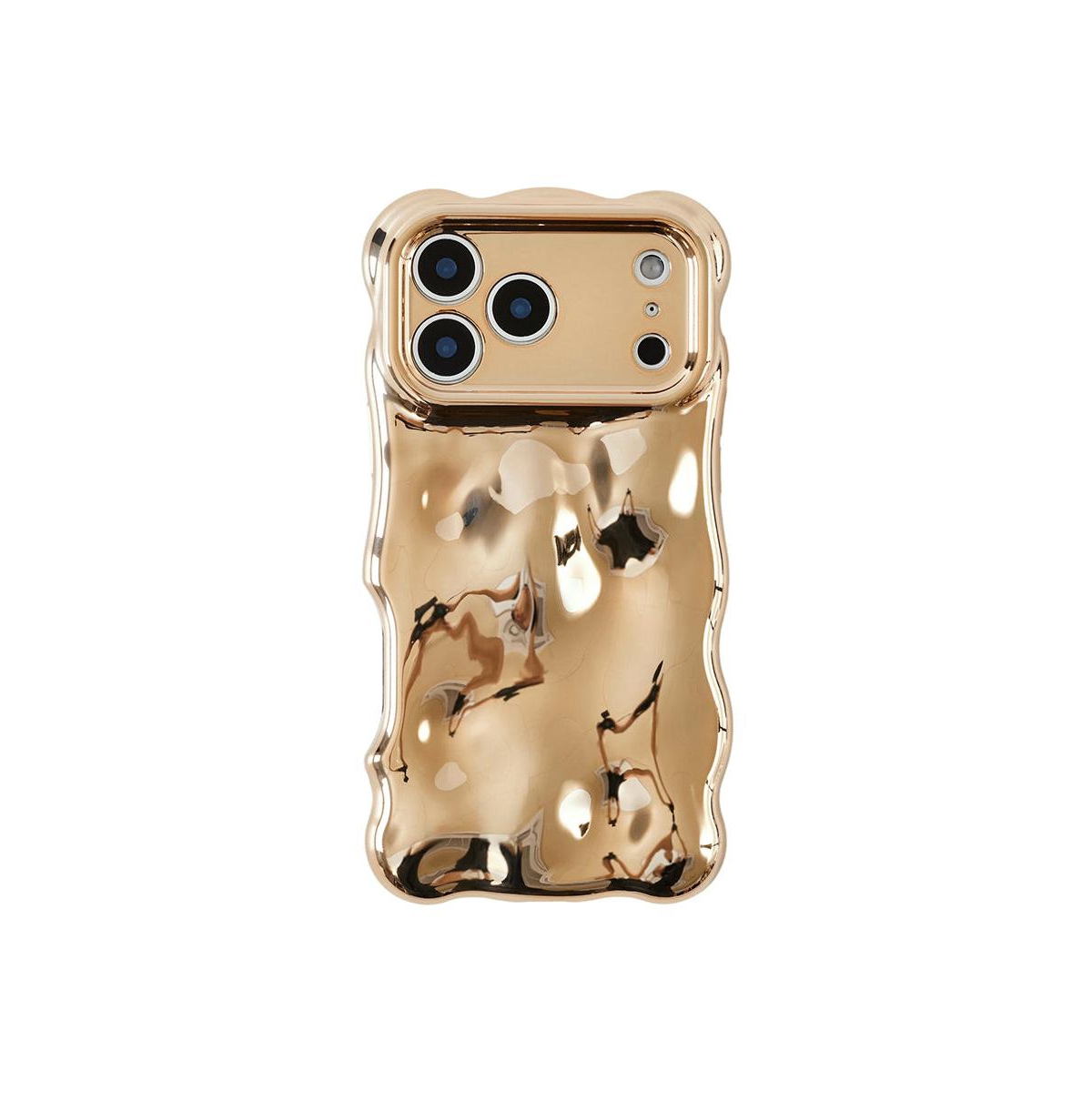 Click here for Auramma Gold Bubbles iPhone17 Pro Max Case - Gold prices