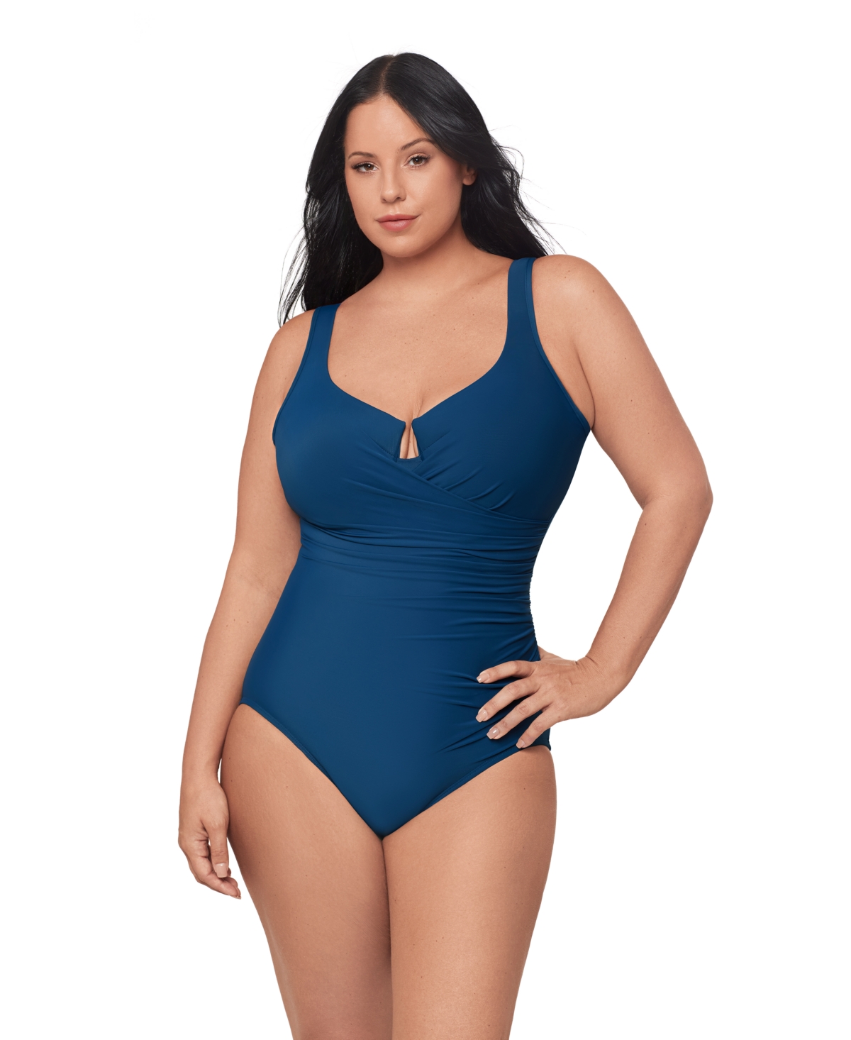 Click here for Miraclesuit Plus Size Escape Underwire Allover-Sli... prices