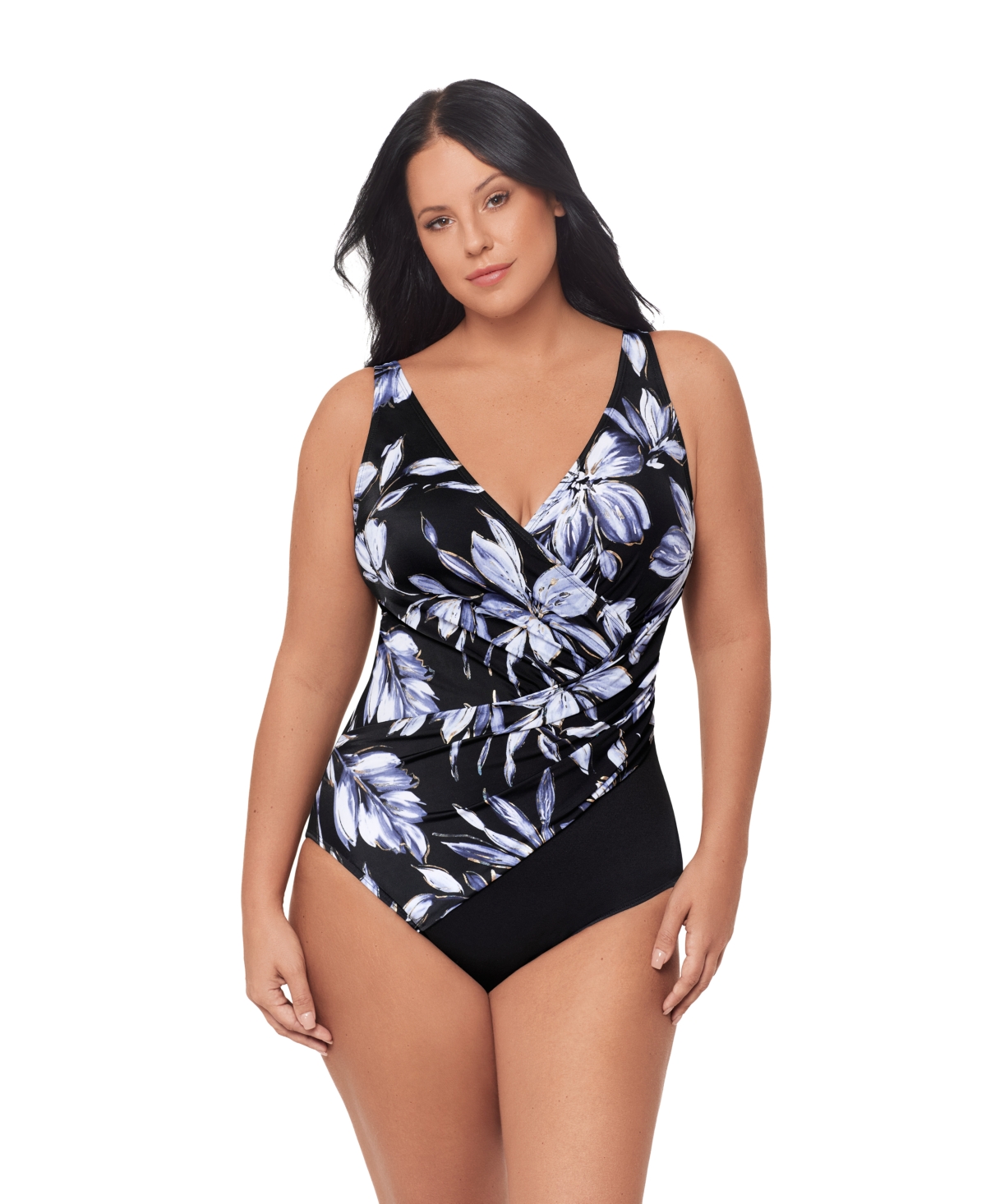 Click here for Miraclesuit Womens Plus Must Haves Oceanus Tummy C... prices