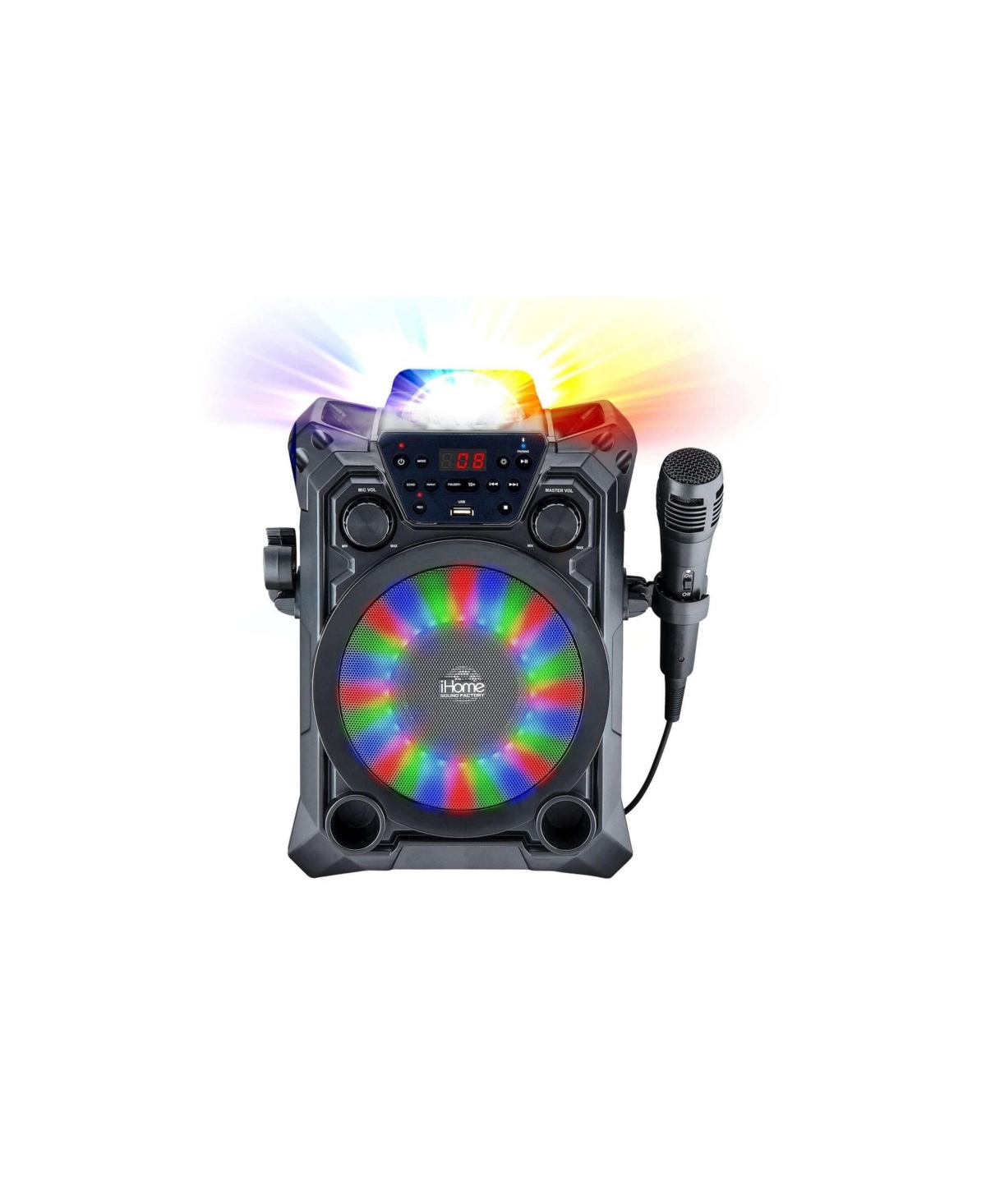 Click here for eKids Bluetooth Party Lights Karaoke Machine - Bla... prices